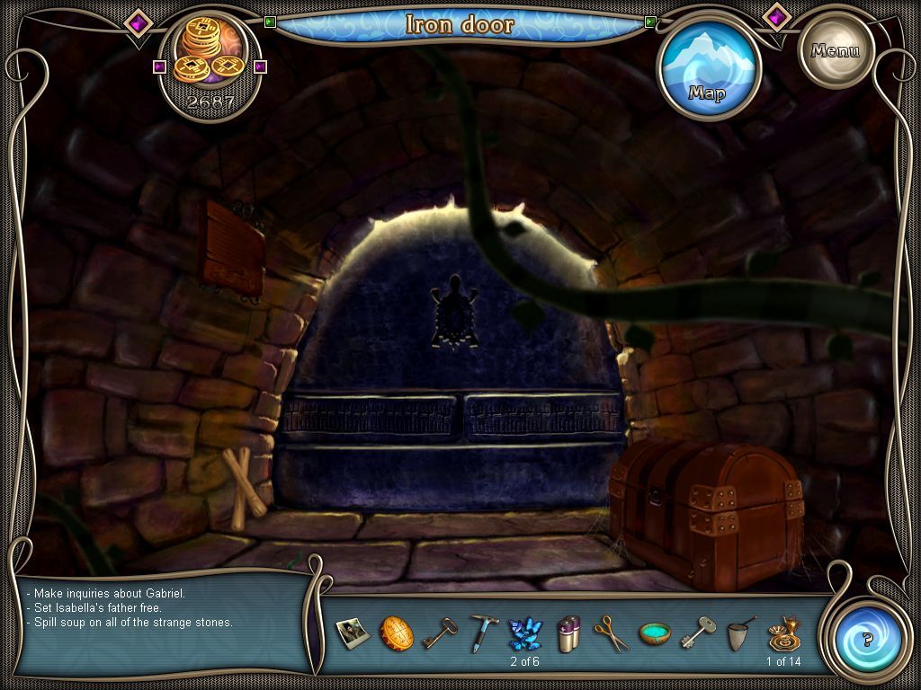 Screenshot of Cave Quest (iPad, 2011) - MobyGames