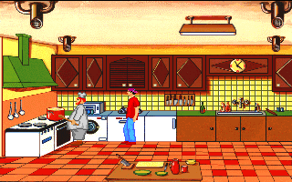 Screenshot of Teen Agent (DOS, 1995) - MobyGames