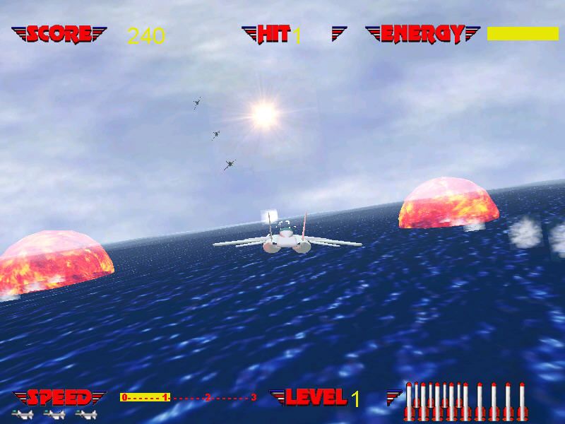 Screenshot of After Burner 3D (Windows, 2003) - MobyGames