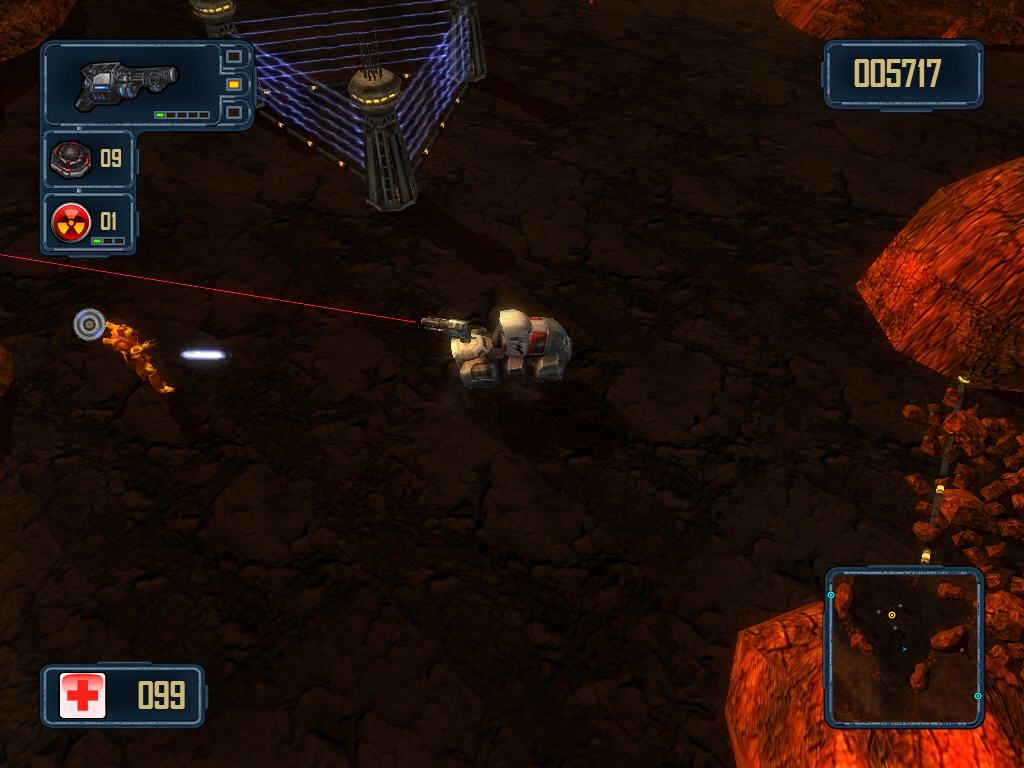 Screenshot of Alien Terminator Deluxe (Windows, 2011) - MobyGames