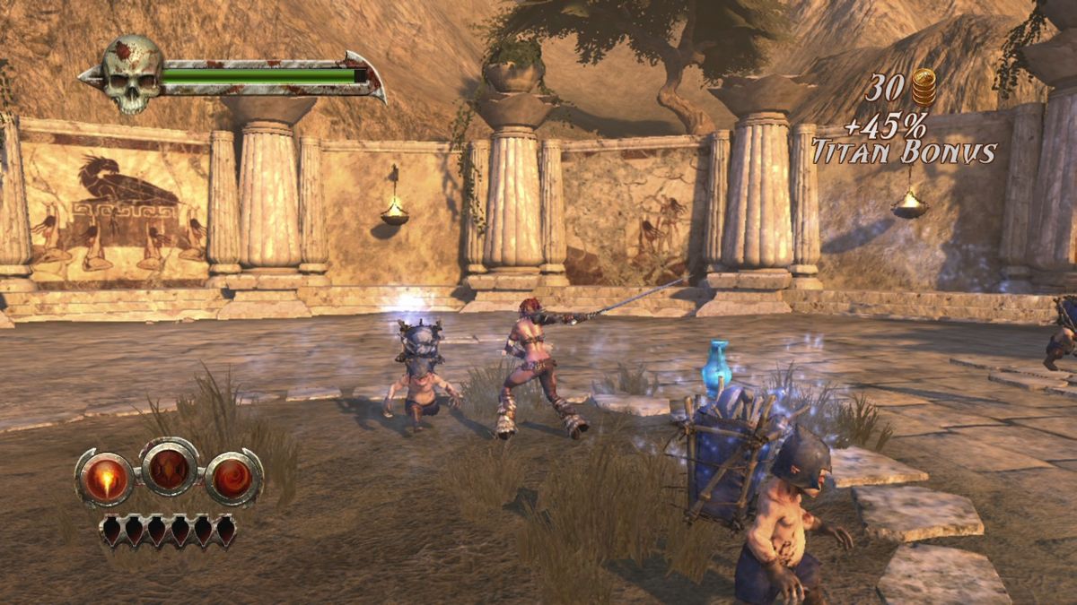 Screenshot of Golden Axe: Beast Rider (Xbox 360, 2008) - MobyGames