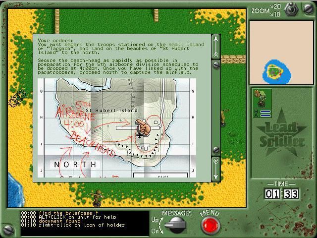 Screenshot of Lead Soldier (Windows, 1998) - MobyGames