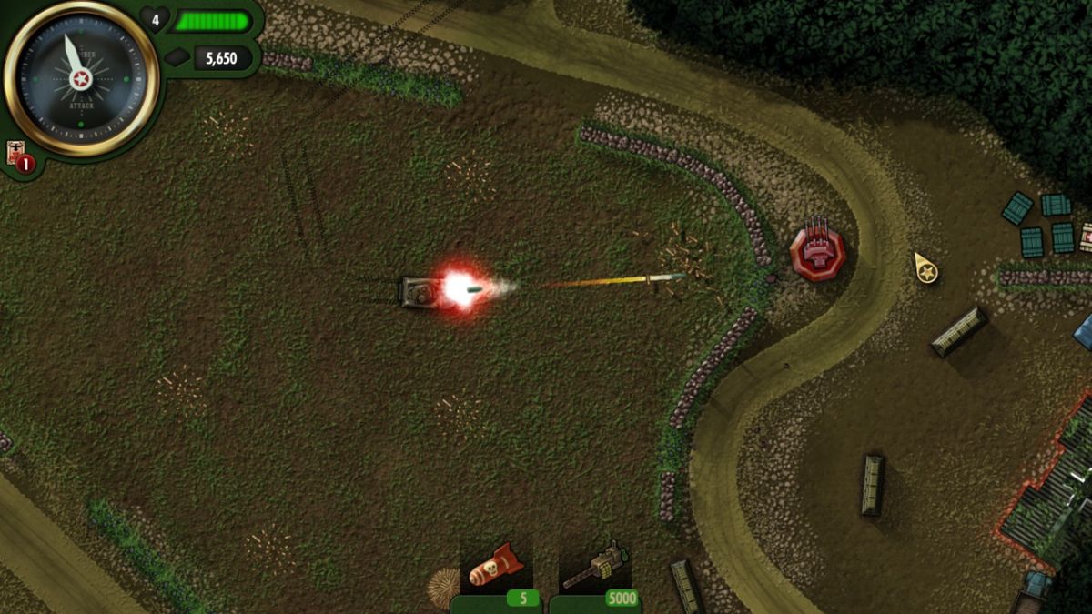 Screenshot of iBomber Attack (Windows, 2012) - MobyGames