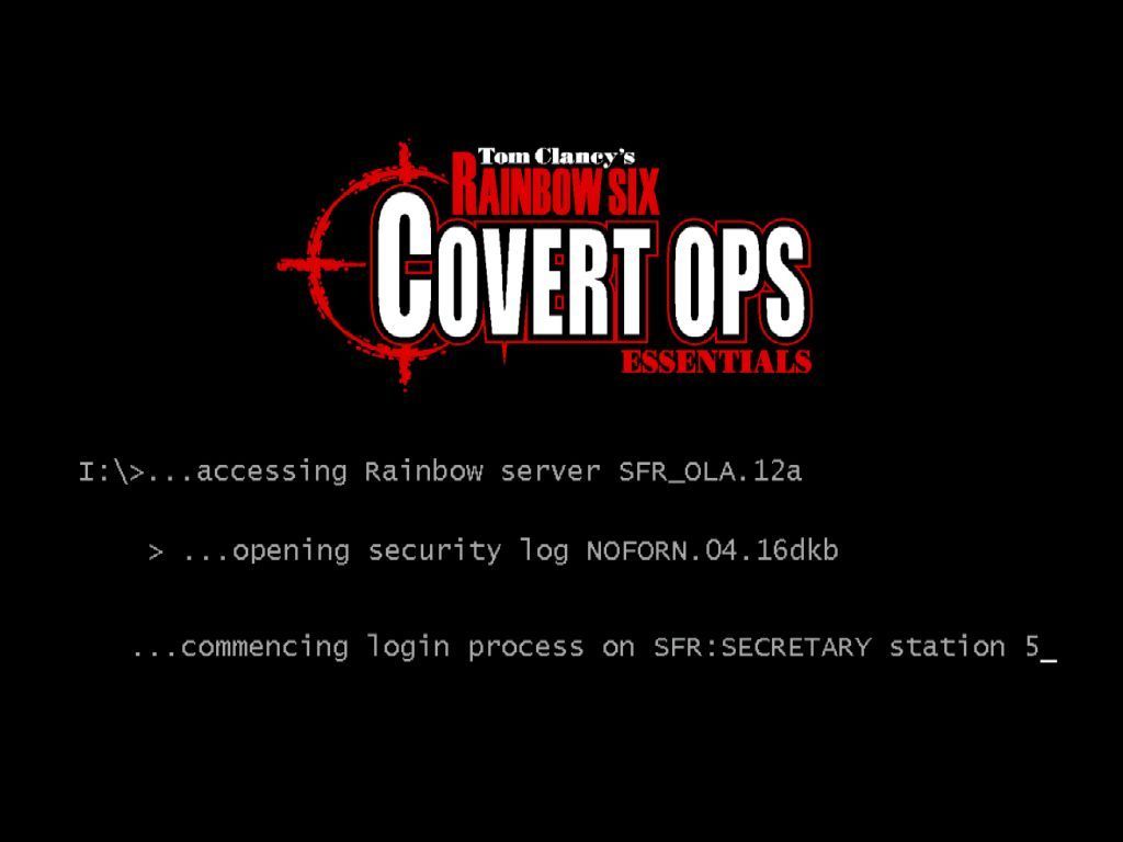 Screenshot of Tom Clancy's Rainbow Six: Covert Ops Essentials (Windows ...