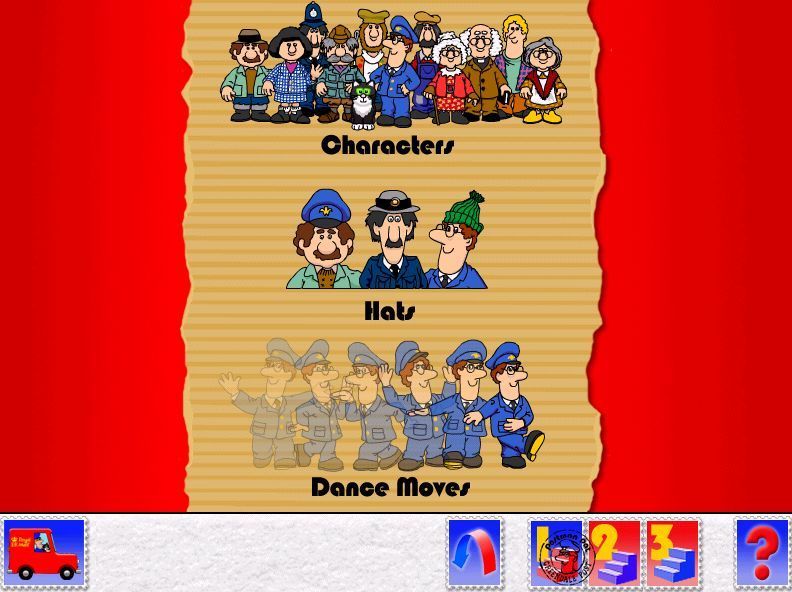 Screenshot of Postman Pat: Package of Fun (Windows, 2002) - MobyGames