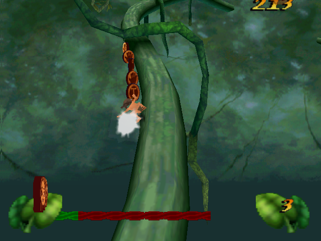 Screenshot of Disney's Tarzan (Nintendo 64, 1999) - MobyGames