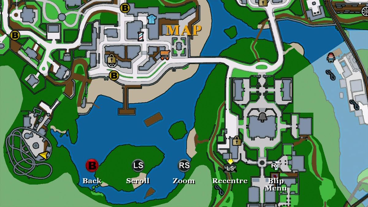 Карта транзисторов в bully