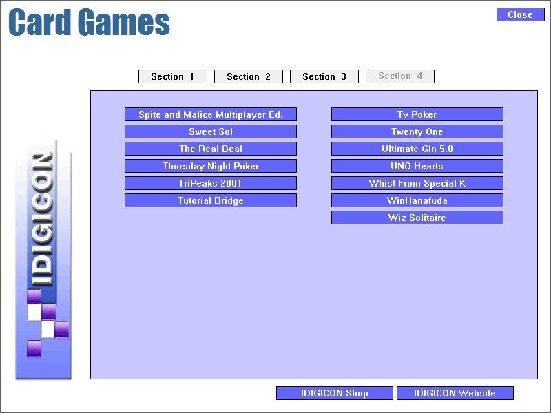 Screenshot of Family Card Games (Windows, 2003) - MobyGames