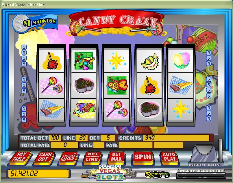 Screenshot of Virtual Vegas Slots 3003 (Windows, 2007) - MobyGames