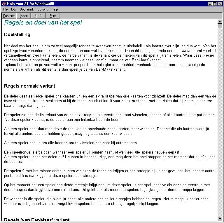 Screenshot of 31 for Windows (Windows, 1998) - MobyGames