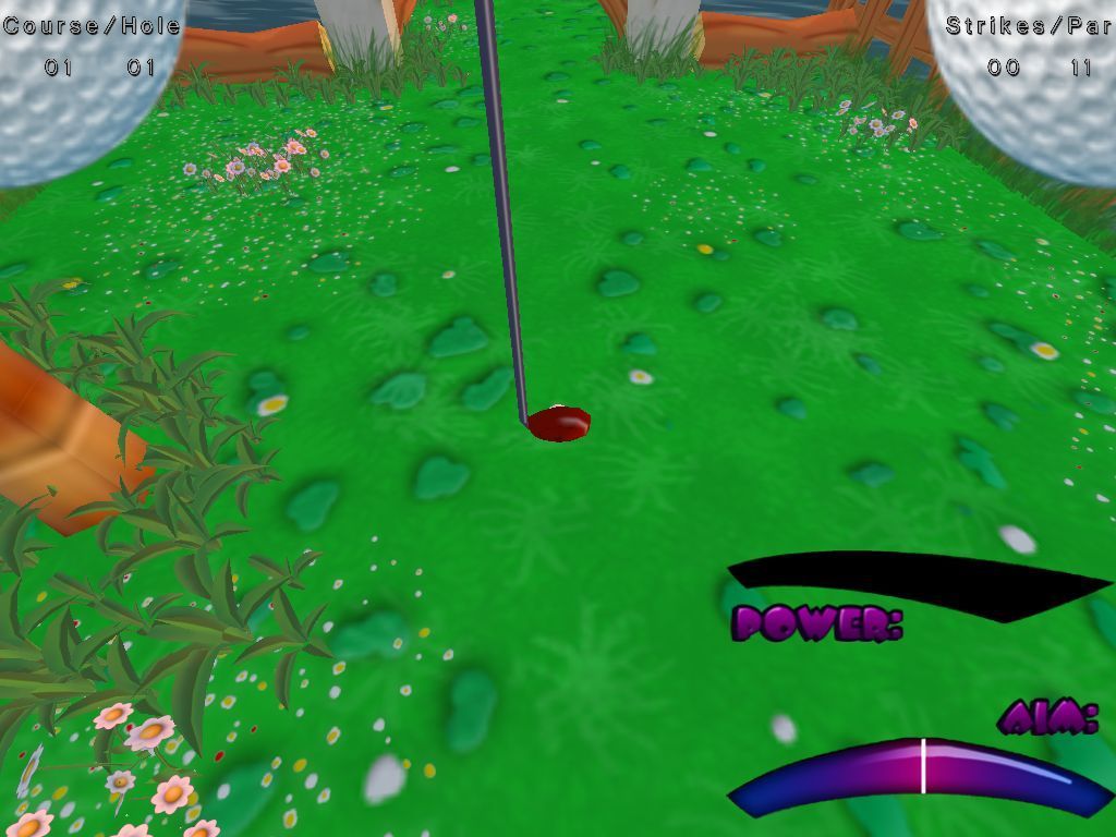 Screenshot of 1001 Minigolf Challenge (Windows, 2006) - MobyGames