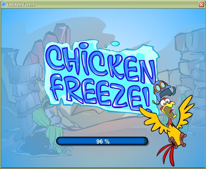 Screenshot of Chicken Freeze! (Windows, 2007) - MobyGames