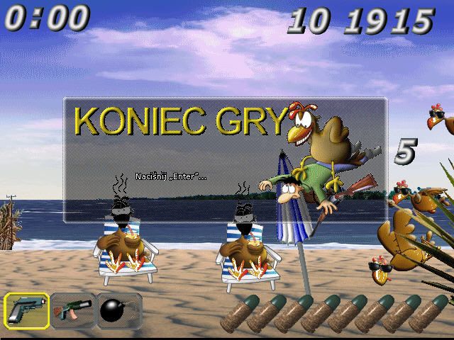 Screenshot of Chicken Shoot (Windows, 2000) - MobyGames