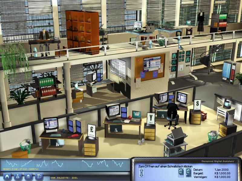 Screenshot of Wall $treet Trader 2001 (Windows, 2000) - MobyGames