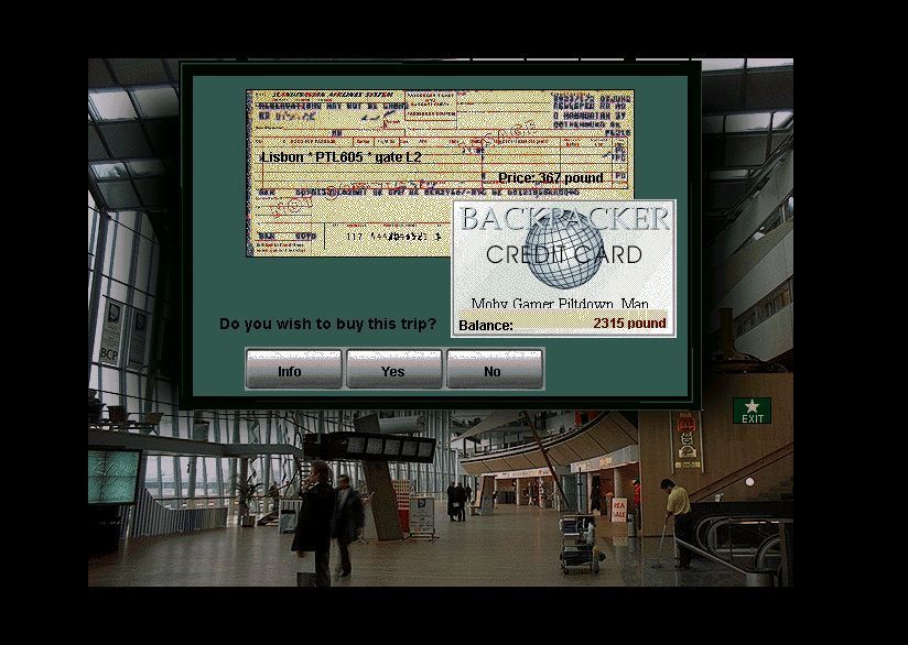 Screenshot of Backpacker (Windows, 1995) - MobyGames