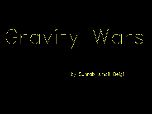 Gravity Wars (1989) - MobyGames