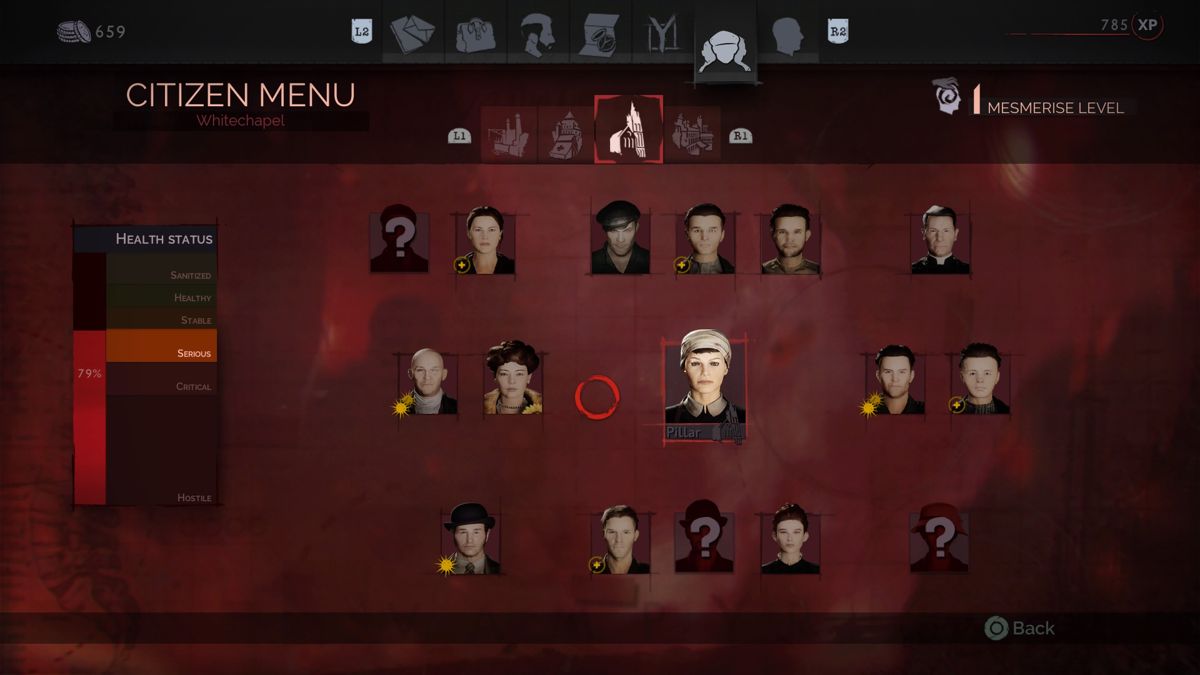 Screenshot of Vampyr (PlayStation 4, 2018) - MobyGames