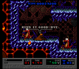 Screenshot of B.O.B. (SNES, 1993) - MobyGames