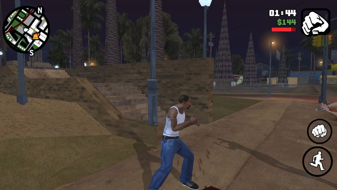 Screenshot of Grand Theft Auto: San Andreas (iPhone, 2004) - MobyGames