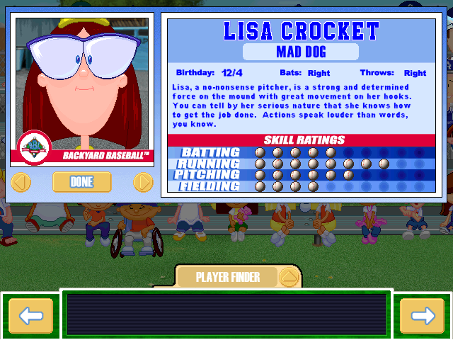 Screenshot of Backyard Baseball 2003 (Windows, 2002) - MobyGames