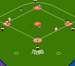 Screenshot of Tecmo Baseball (NES, 1989) - MobyGames