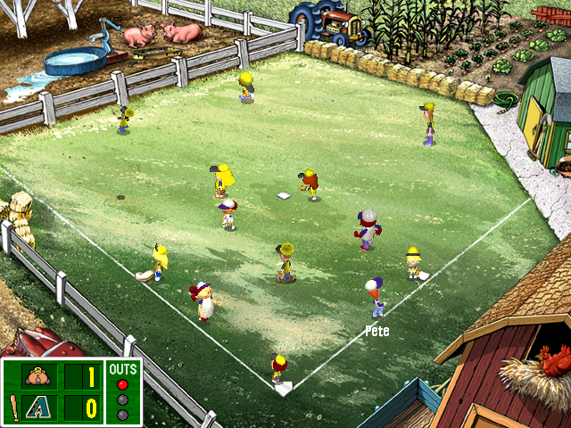Screenshot of Backyard Baseball 2003 (Windows, 2002) - MobyGames