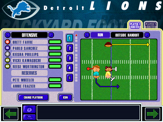 Screenshot of Backyard Football 2002 (Windows, 2001) - MobyGames