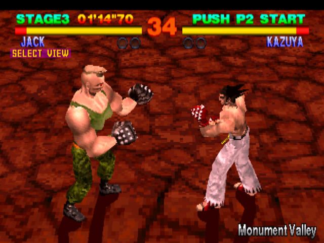 Screenshot of Tekken (Arcade, 1994) - MobyGames