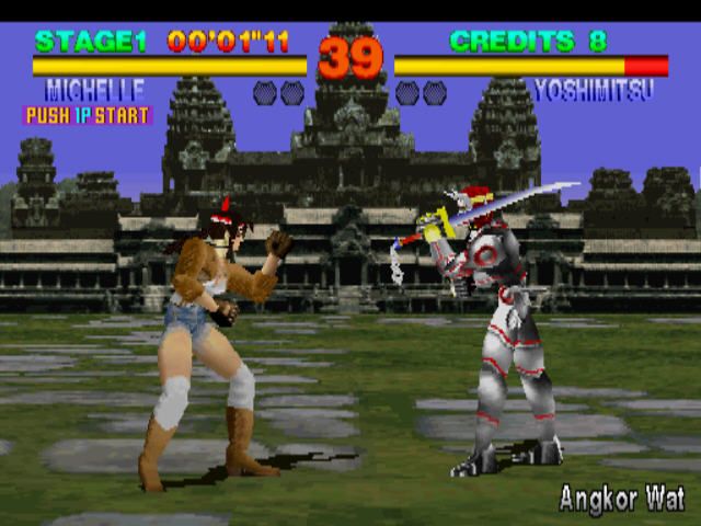 Screenshot of Tekken (Arcade, 1994) - MobyGames