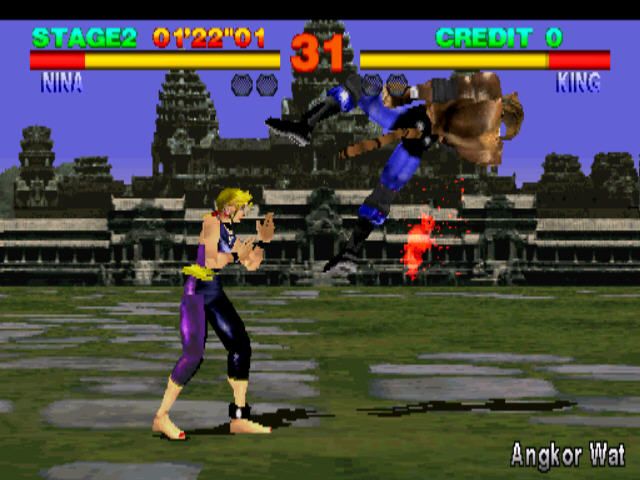 Screenshot of Tekken (Arcade, 1994) - MobyGames
