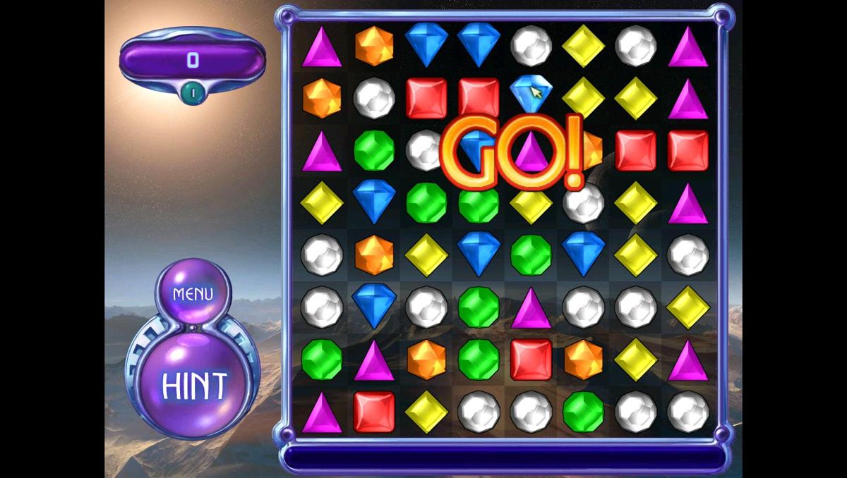 Screenshot of Bejeweled 2: Deluxe (Windows, 2004) - MobyGames