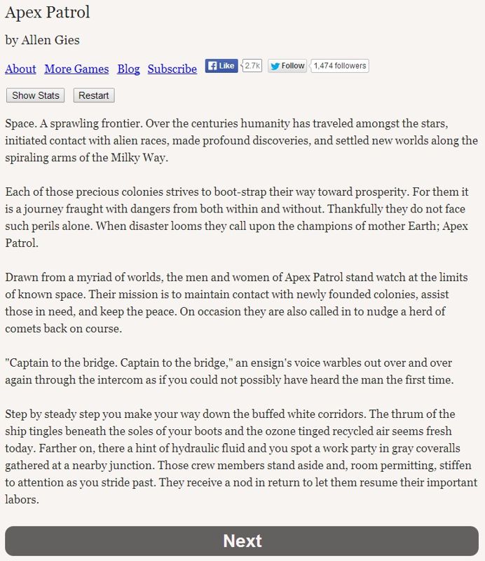 Apex Patrol screenshots - MobyGames