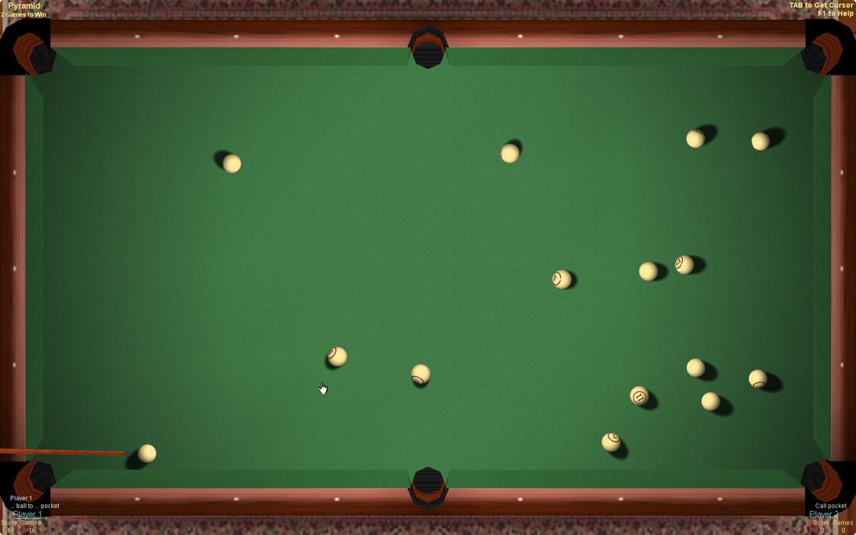 Screenshot of Live Billiards 2 (Windows, 2005) - MobyGames