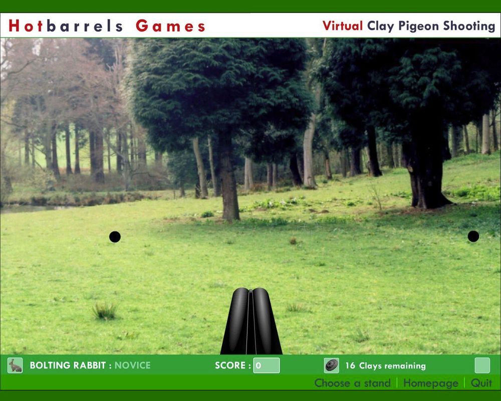 Screenshot of Hotbarrels Clay Pigeon Shooting (Windows, 2005) - MobyGames