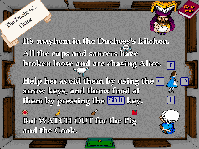 Screenshot of Alice in Wonderland (Windows 3.x, 1995) - MobyGames