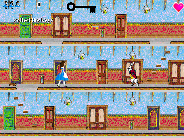 Screenshot of Alice in Wonderland (Windows 3.x, 1995) - MobyGames