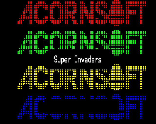 Super Invaders (1984) - MobyGames