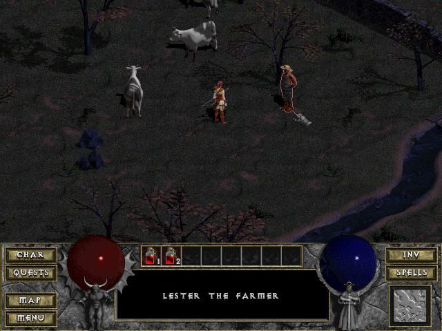 Screenshot of Hellfire (Windows, 1997) - MobyGames