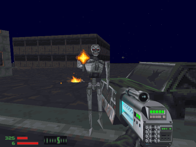 Screenshot of The Terminator: Future Shock (DOS, 1995) - MobyGames