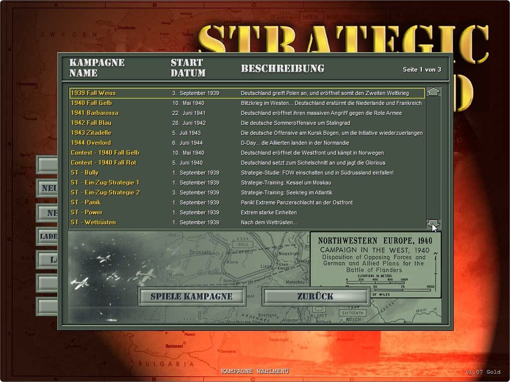 Screenshot of Strategic Command: Gold (Windows, 2006) - MobyGames