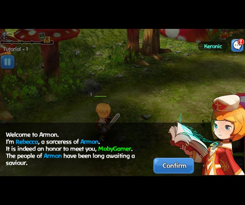 Screenshot of Hello Hero (Browser, 2013) - MobyGames