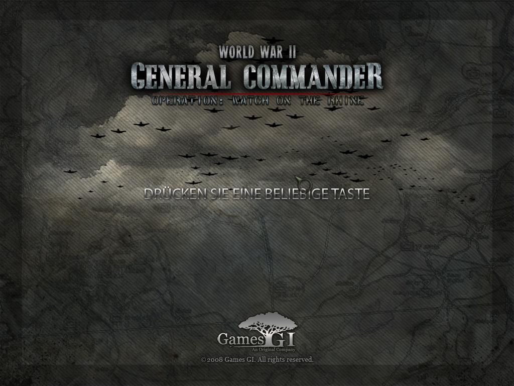 World War II General Commander: Operation: Watch on the Rhine ...