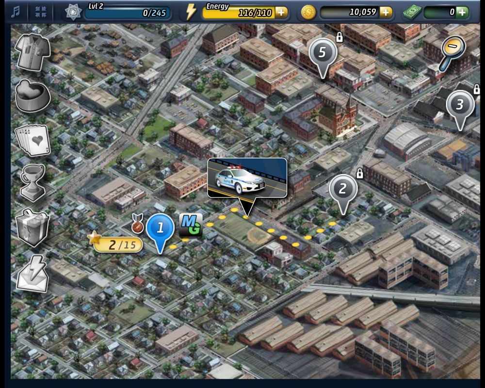 Screenshot of Criminal Case (Browser, 2012) - MobyGames