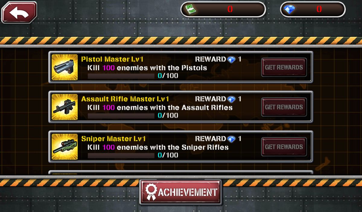 Screenshot of Gun Strike 2 (Android, 2014) - MobyGames