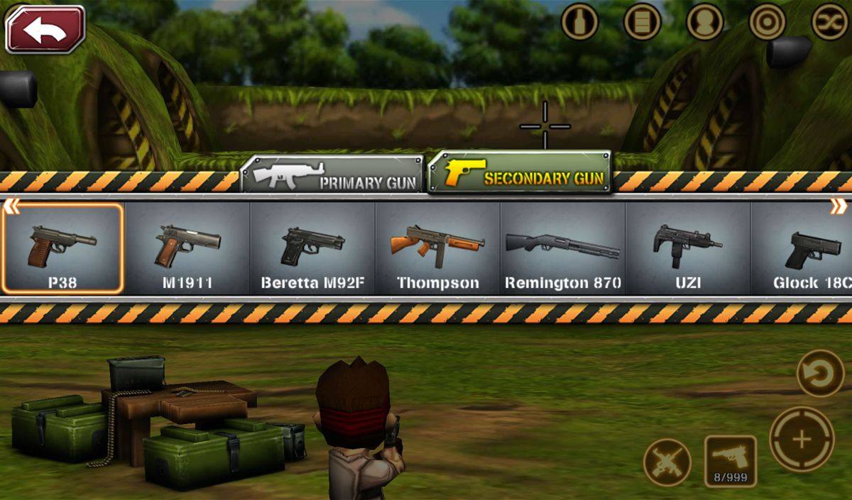 Screenshot of Gun Strike 2 (Android, 2014) - MobyGames