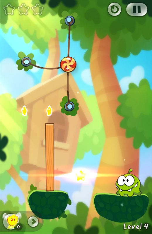 Screenshot of Cut the Rope 2 (Android, 2013) - MobyGames