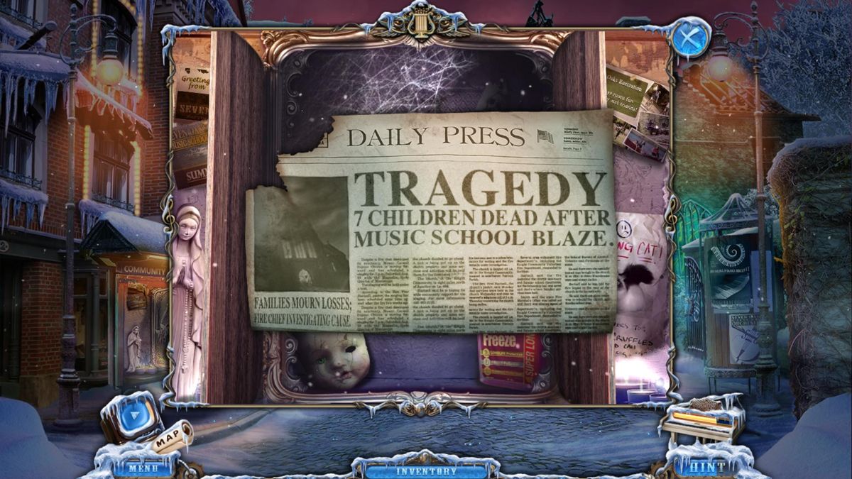 Screenshot of Dark Dimensions: Somber Song (Windows, 2014) - MobyGames