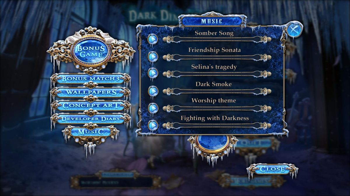 Screenshot of Dark Dimensions: Somber Song (Collector's Edition ...