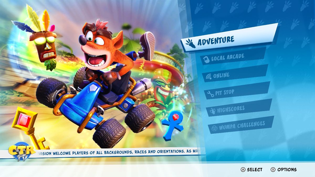 Screenshot of CTR: Crash Team Racing - Nitro-Fueled (Nintendo Switch ...