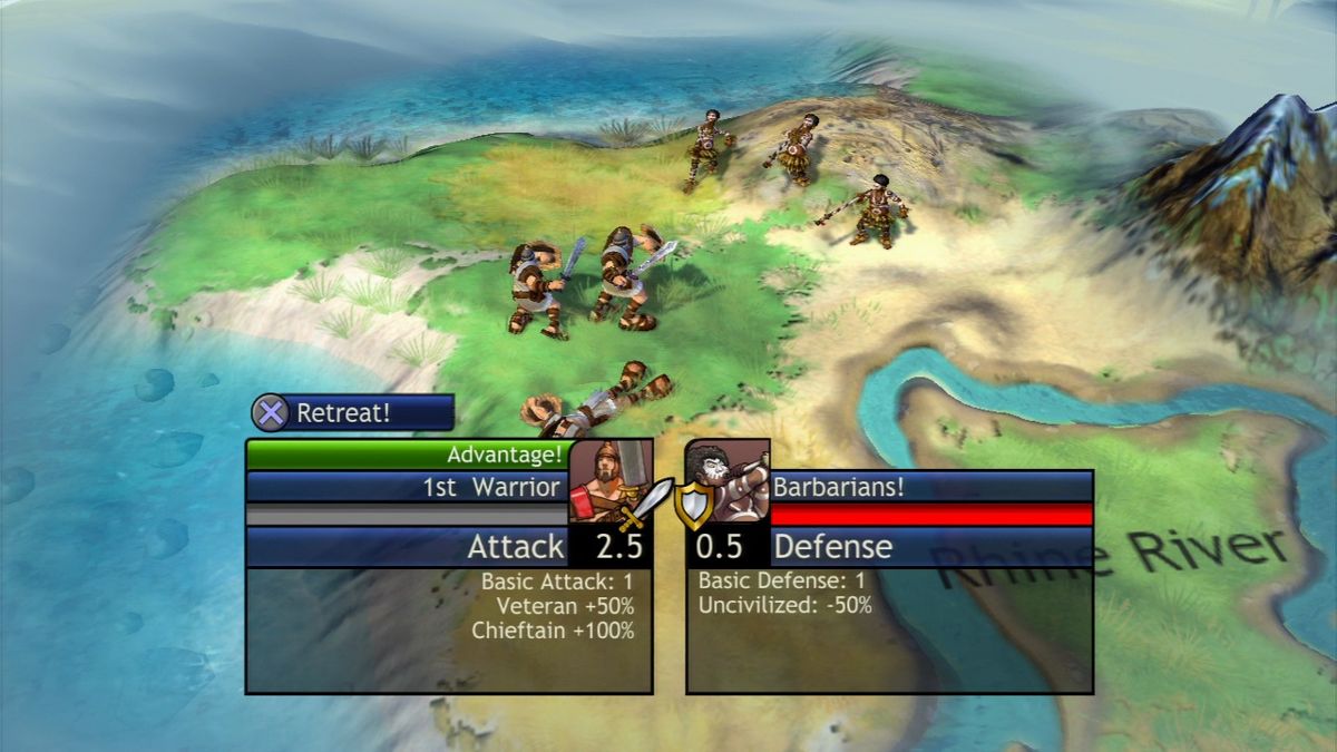Screenshot of Sid Meier's Civilization: Revolution (PlayStation 3, 2008 ...